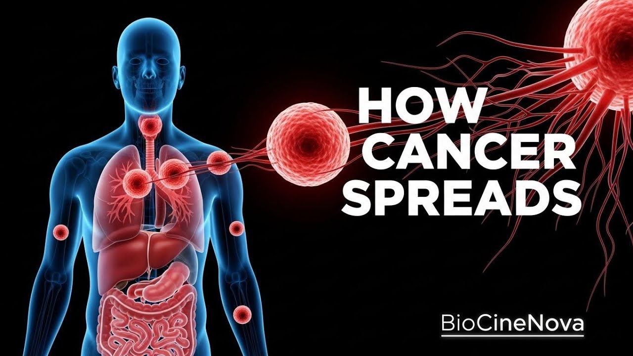 How Cancer Spreads Inside the Human Body (3D Cinematic Science) - YouTube