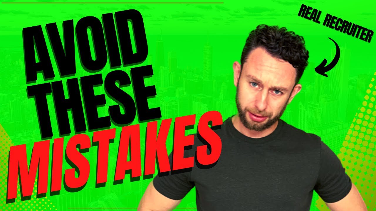 COMMON Candidate Behavioral Interview MISTAKES - YouTube