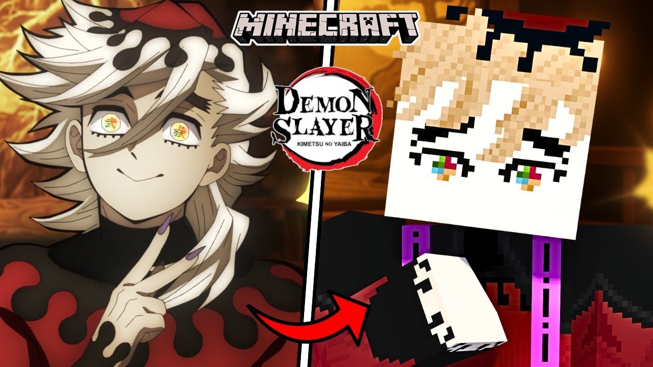 I Became Doma In Minecraft | Demon Slayer Mod Minecraft 🧊🩸 - YouTube