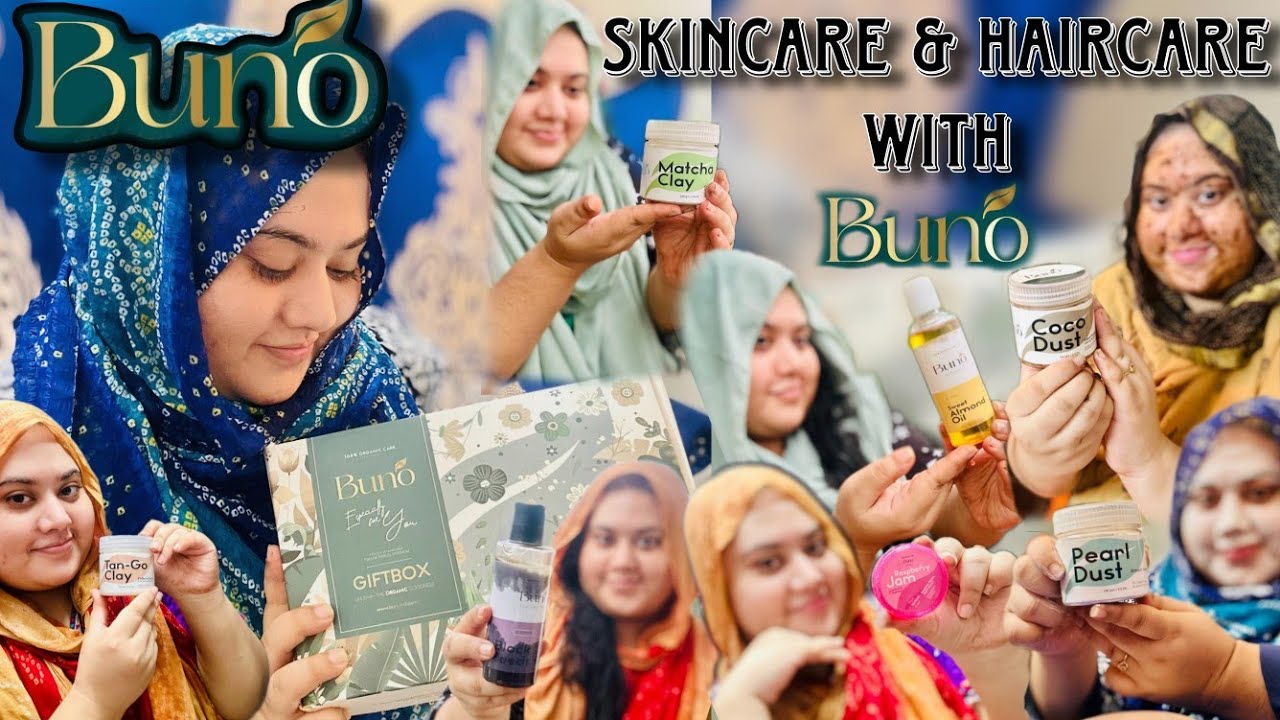 AHMED's || Skincare & Haircare with Bunó || some benifited organic ...