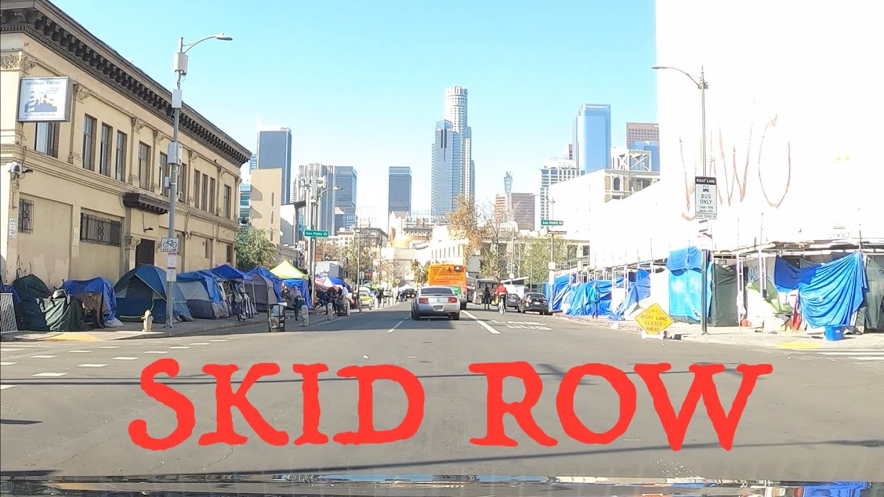 The desperate truth about Skidrow (L.A Homeless Crisis) - YouTube