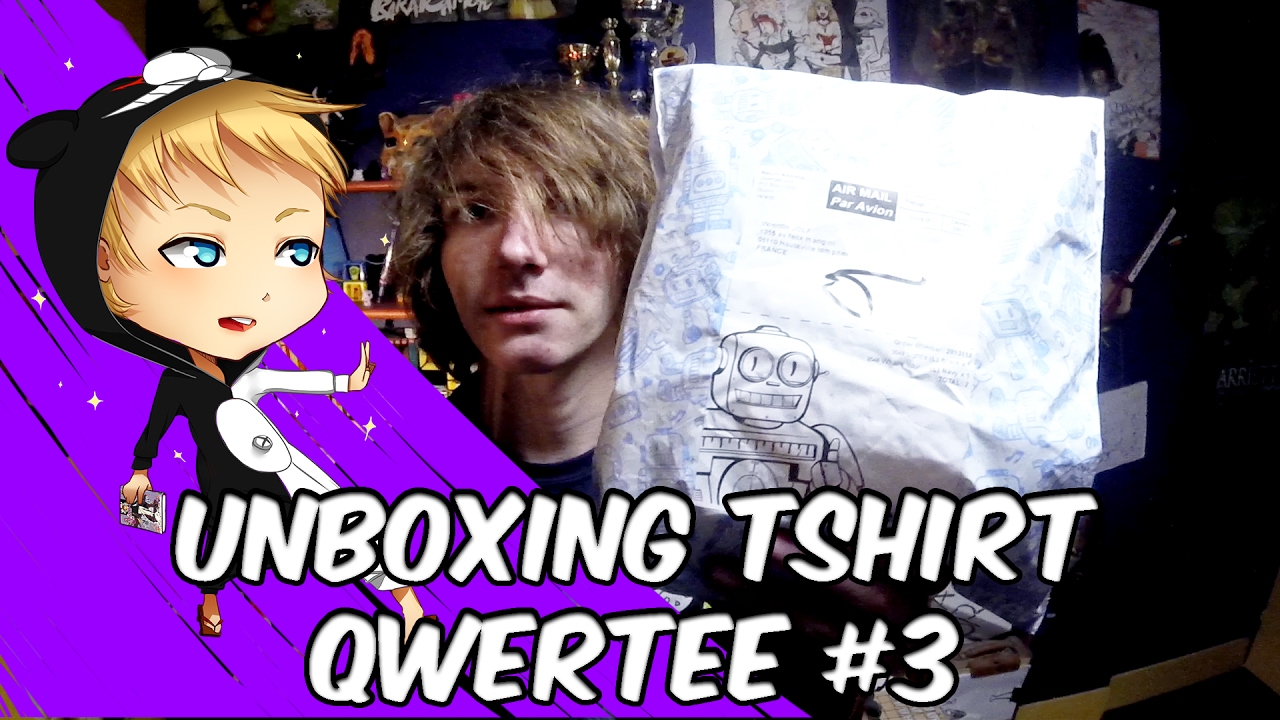 UNBOXING TSHIRT QWERTEE #3 - YouTube