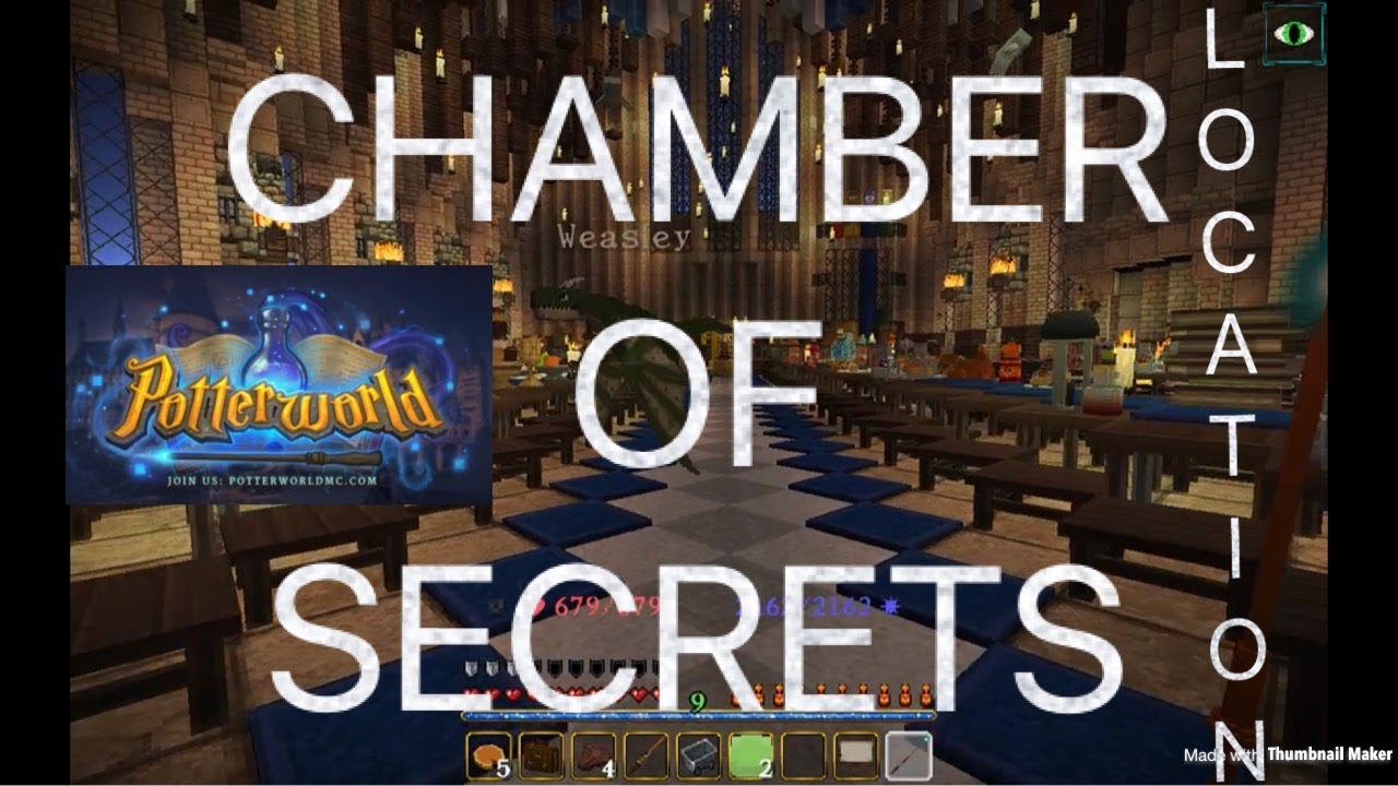 Chamber Of Secrets Tutorial! PotterWorldMC. - YouTube
