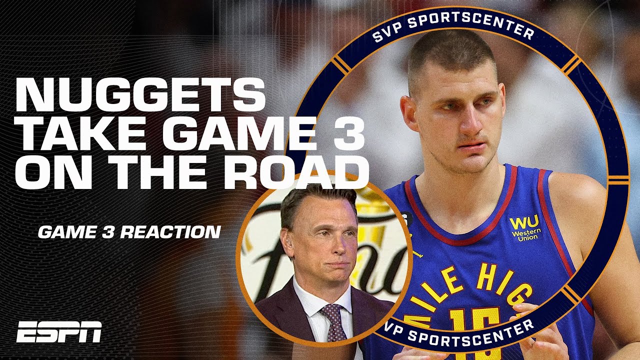 The Nuggets played CLEANER basketball! - Tim Legler reacts to Game 3 of ...