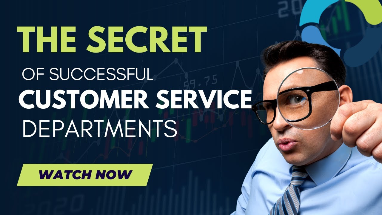 The Secret of Successful Customer Service Departments - YouTube