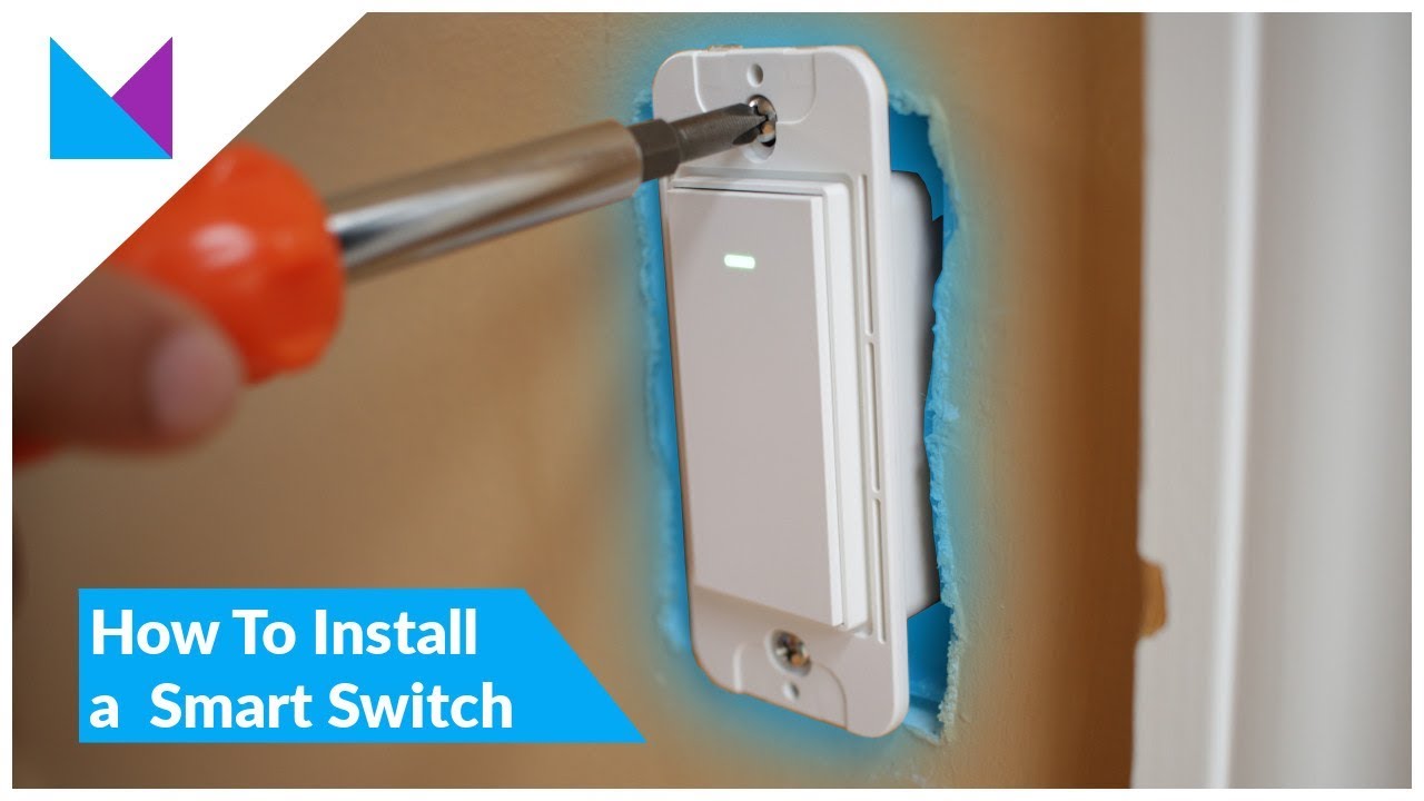 How to Install a Smart Home Switch - Tech Tip Tuesday - YouTube