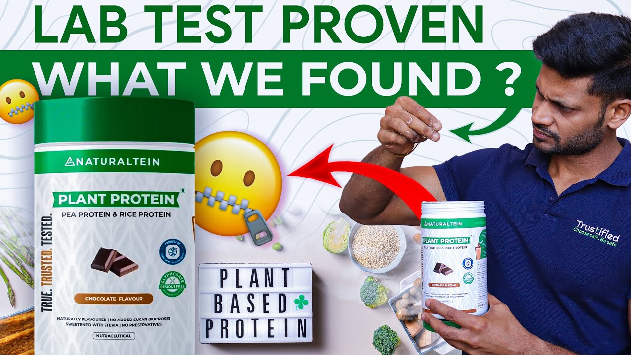 NATURALTEIN PLANT PROTEIN LAB TEST REPORT || PASS OR FAIL ?? #fitness # ...