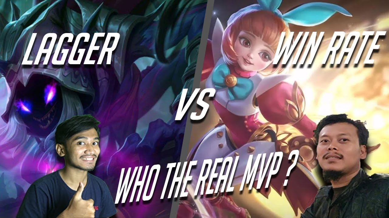 KETIKA LAGGER BERTEMU DENGAN PLAYER WIN RATE KECIL - Mobile Legends ...