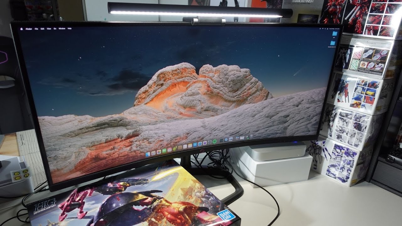 Best lighting power up! BASE US Screen Hanging Light Review - YouTube