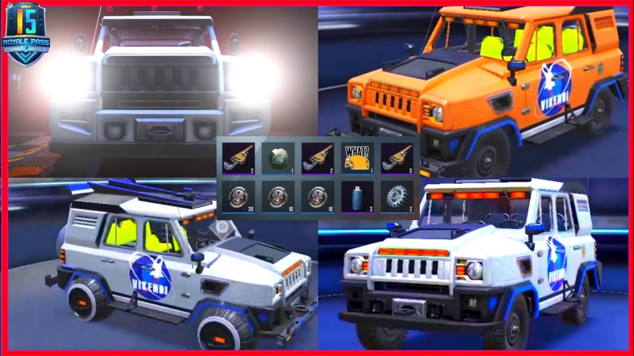 PUBG MOBILE UAZ MODIFICATION SKIN TRAILER || NEW PUBG LEAKS || SEASON ...