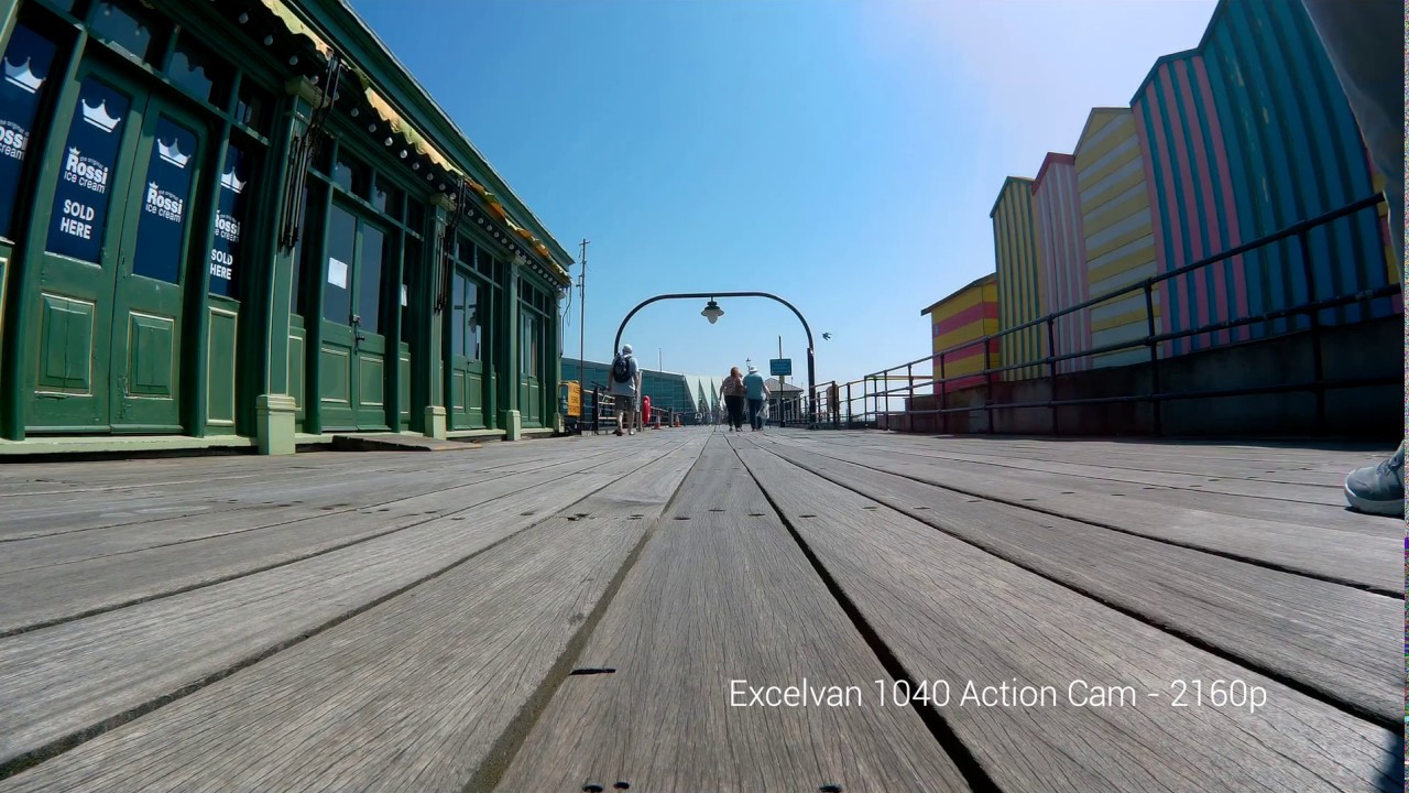 Excelvan 4K Action Camera 1040 - Southend Pier - 2160p 4K Resolution ...