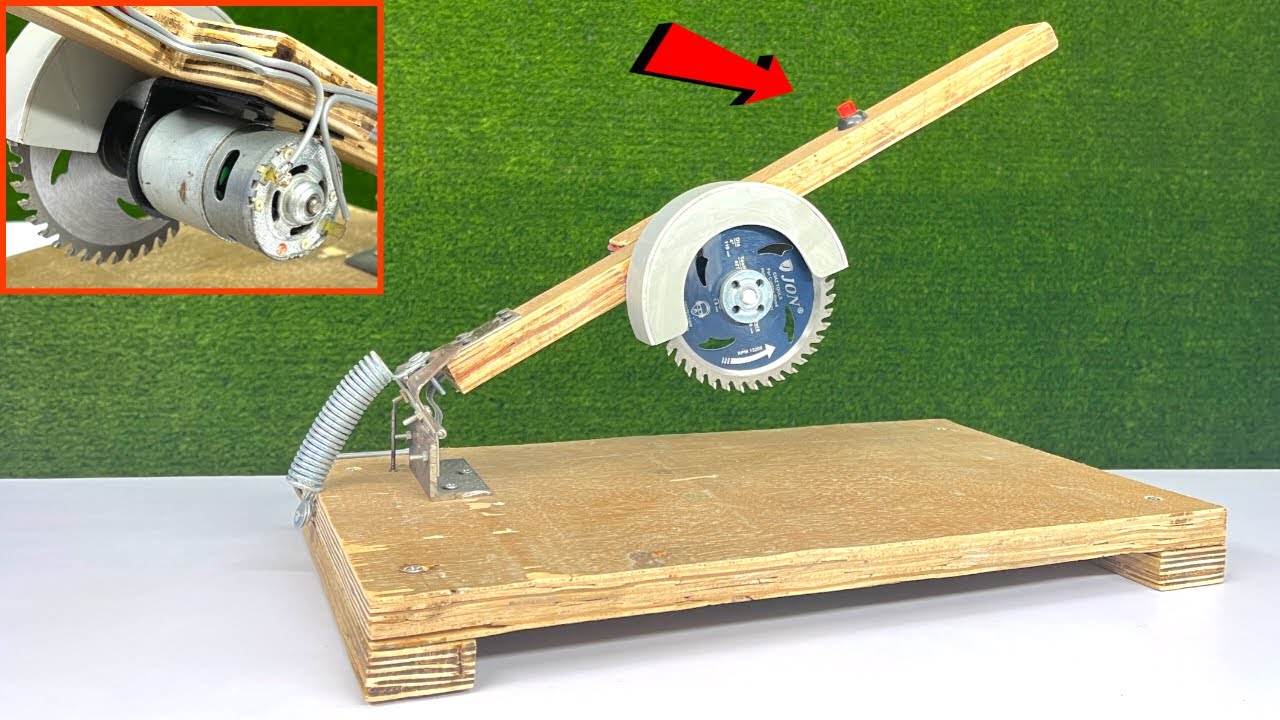 How To Make a Saw || Table Saw कैसे बनाएं || How To Make Machine - YouTube