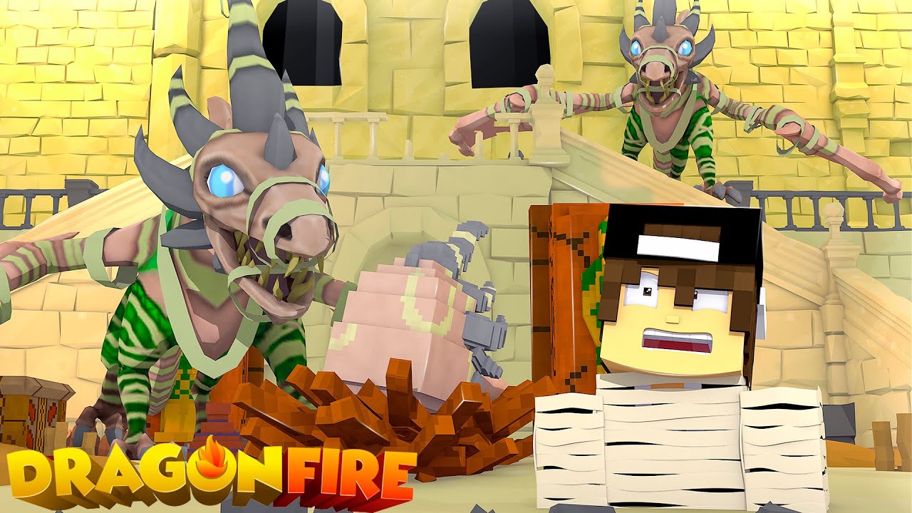 FINDING A MUMMY DRAGON TEMPLE!! - YouTube
