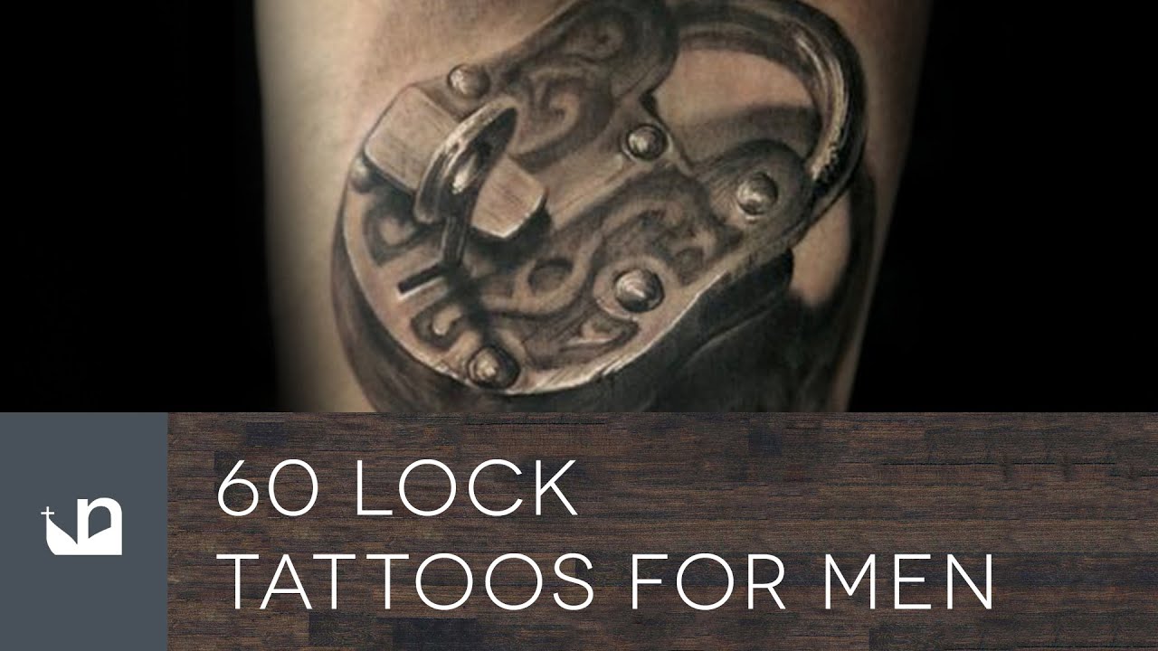 60 Lock Tattoos For Men - YouTube