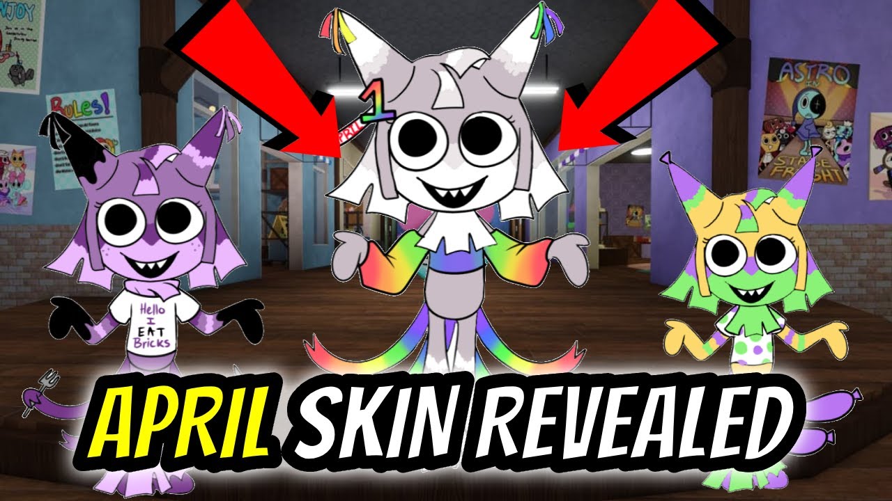 YATTA'S APRIL FOOLS SKIN REVEALED! (Rainbow Makeover 🌈) Dandy's World ...