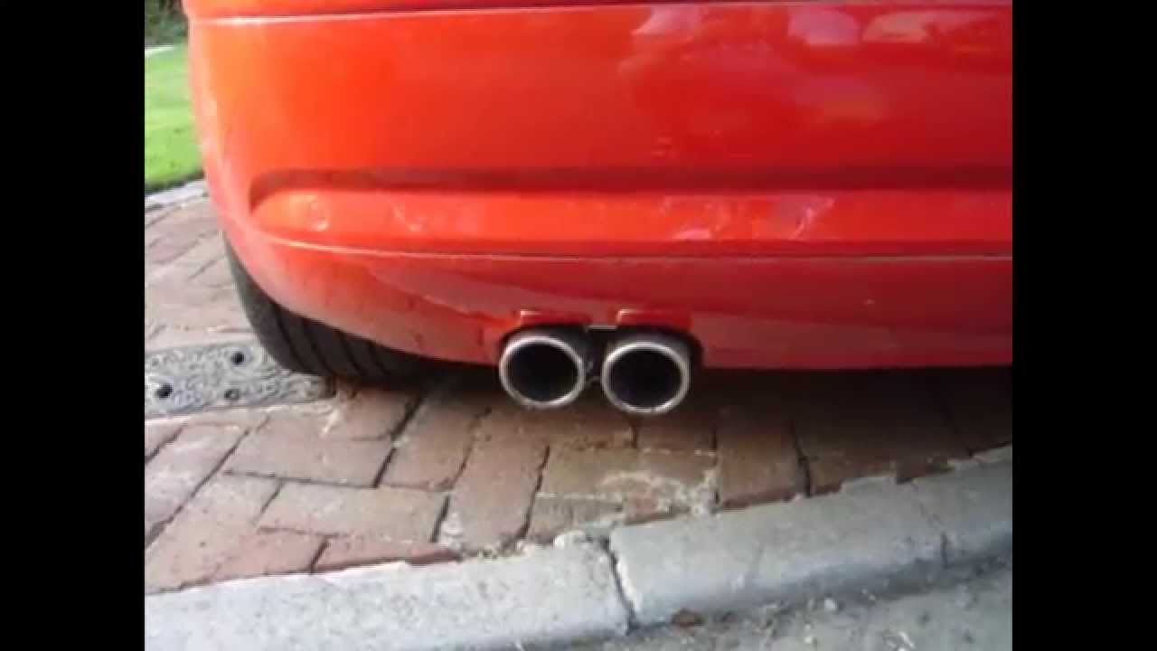 A3 3.2 DSG sound compilation - YouTube