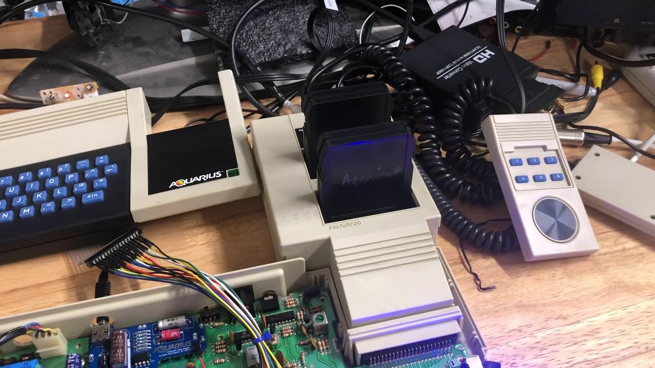 Aquarius Computer - Composite Video Adapter, Love Audio Levels Without ...