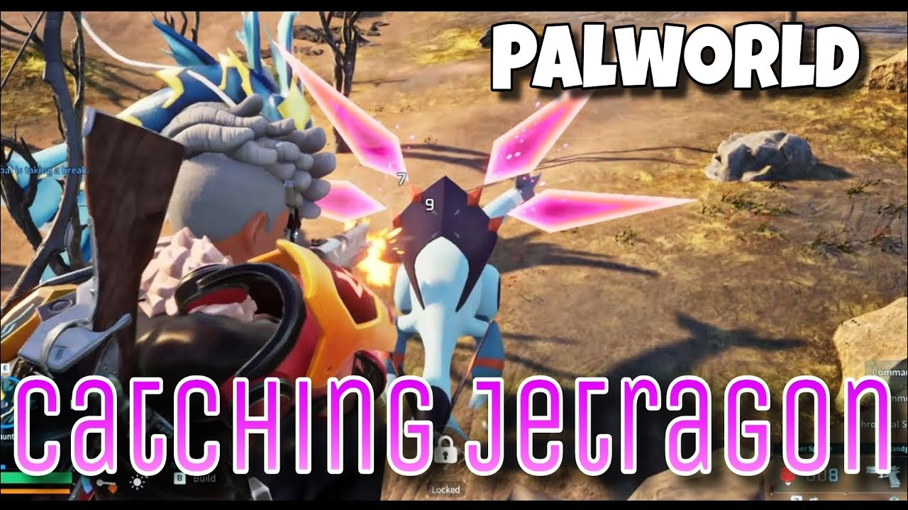Catching The Legendary Jetdragon in Palworld - YouTube