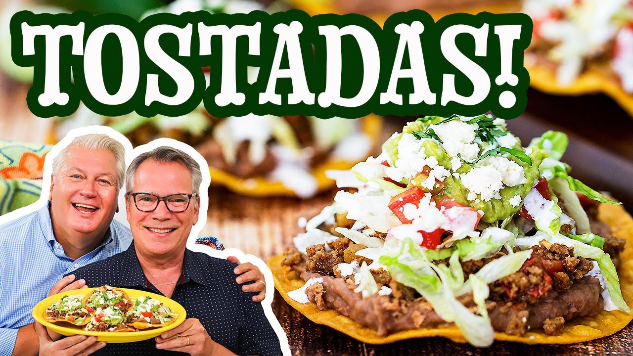 The BEST Beef Tostadas EVER!!! (And SO EASY!) - YouTube