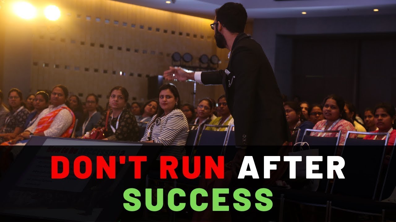 Don't Run After Success | Hitesh R - YouTube