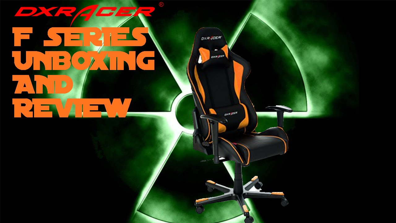 DXRacer F Series Unboxing and Review - YouTube