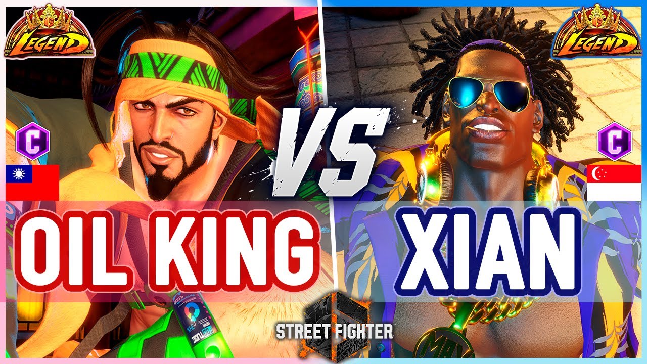 Sf6 π₯ Oil King Rashid Vs Xian Dee Jay π₯ Street Fighter 6 Youtube