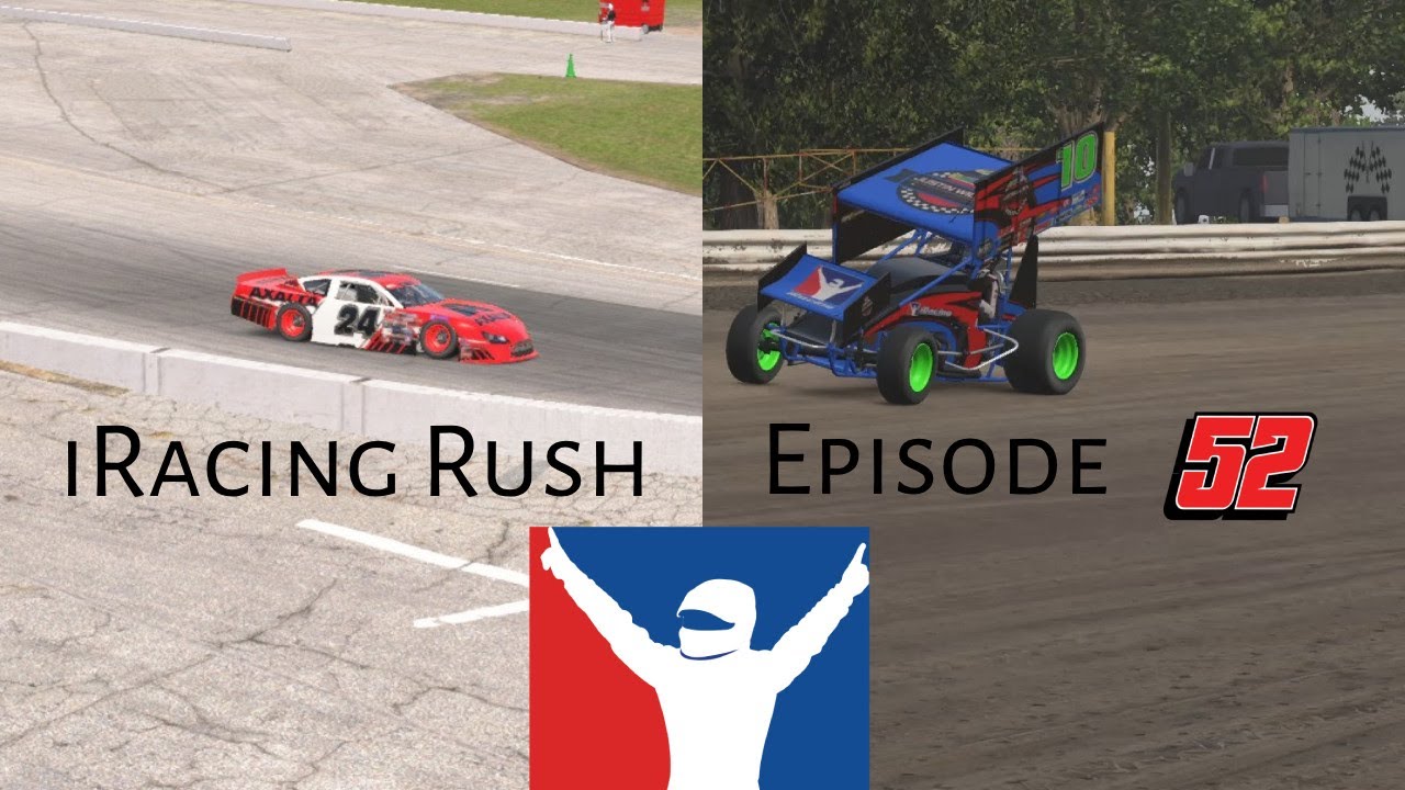 iRacing Rush | Episode 52 | Late Model Stocks & WoO Sprint Cars - YouTube