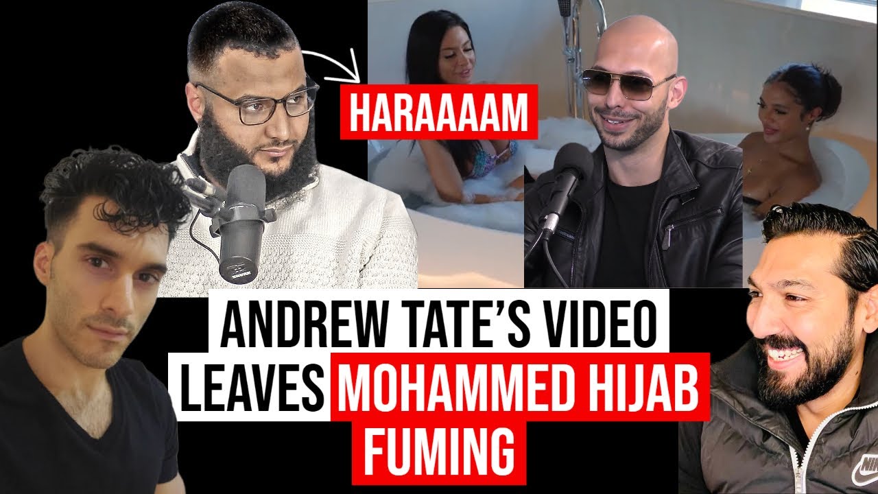 Andrew Tate UPLOADS a video LEAVING Hijab and co FUMING - YouTube