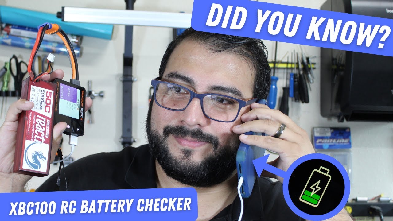 How To Test Your RC Lipos, Servos & Charge Your Phone Using Spektrum ...
