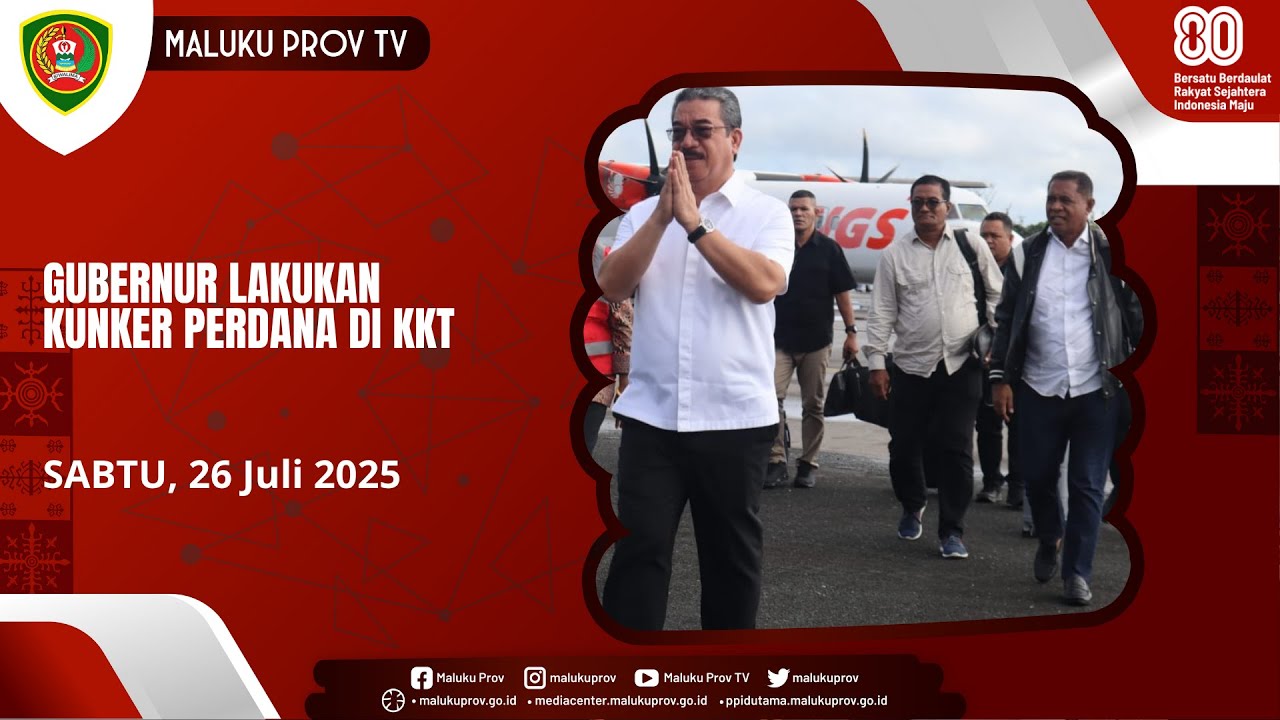 GUBERNUR LAKUKAN KUNKER PERDANA DI KKT - YouTube