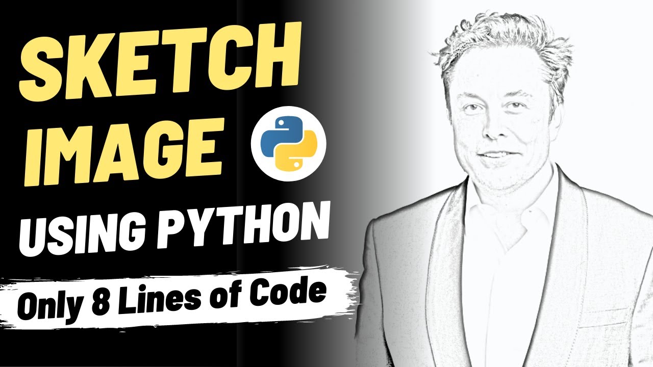 Convert Image to Sketch Using Python 2022 | Python Project ...