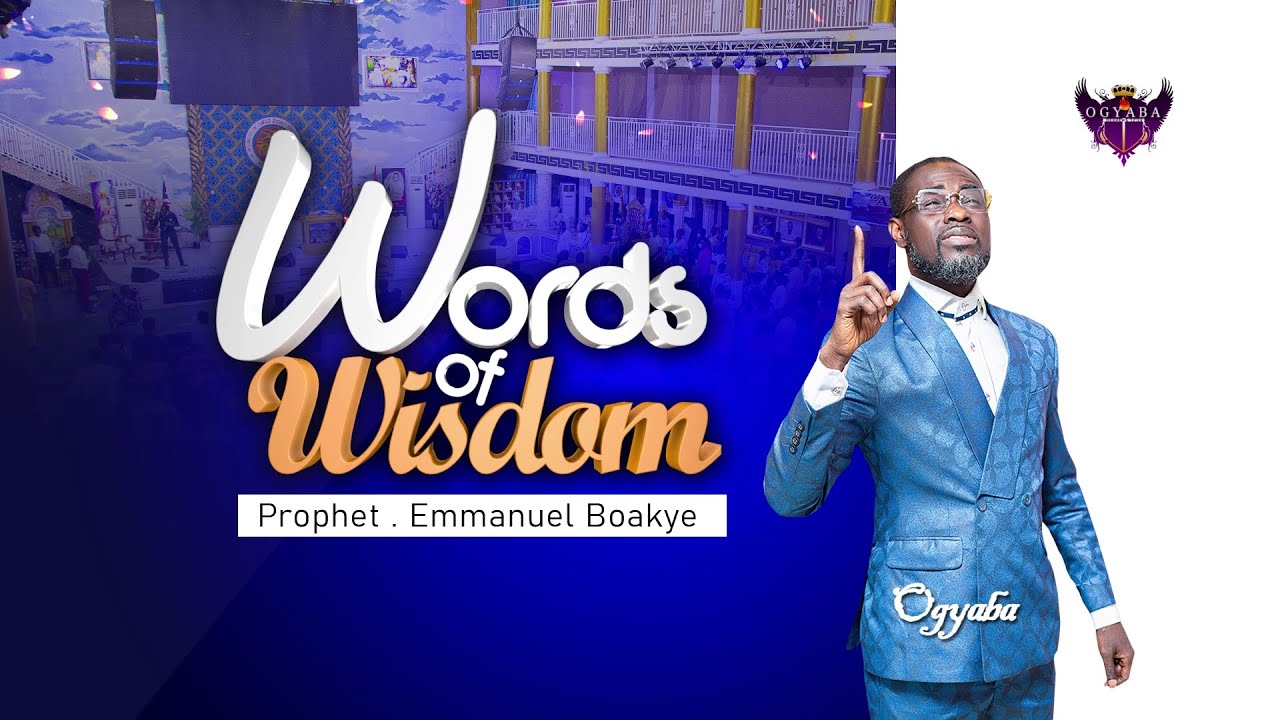 Dr. Ogyaba Live🔥Words Of Wisdom by Prophet Dr. Ogyaba - YouTube