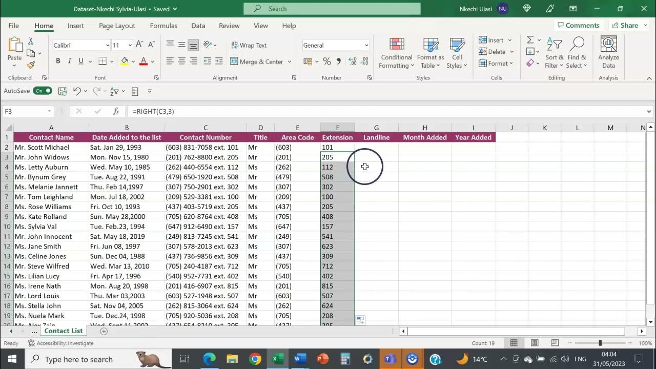 HOW TO USE RIGHT FUNCTION IN EXCEL YouTube how-to-use-right-function-in-excel-youtube