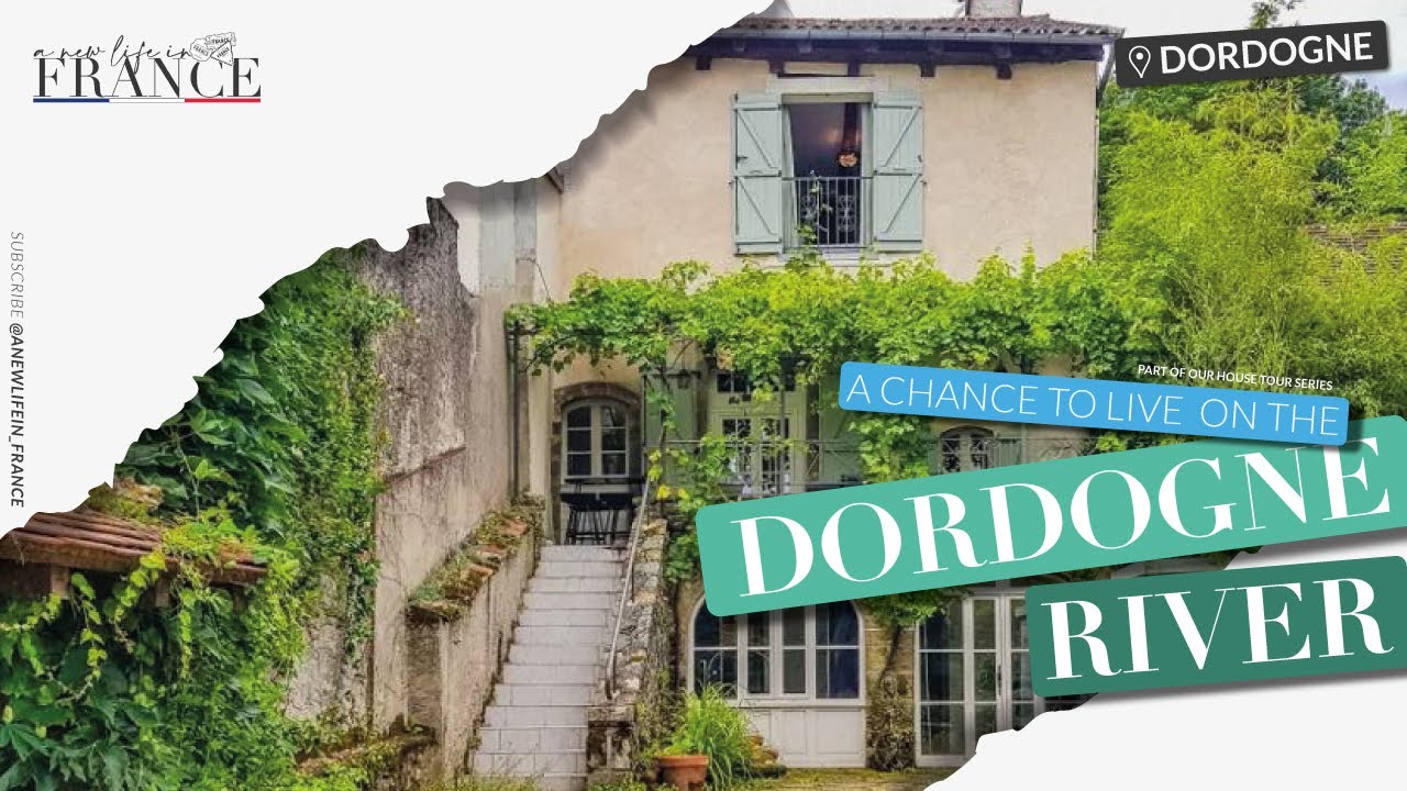 A Dream Riverside Home in France's Most Scenic Village! | House Tour ...