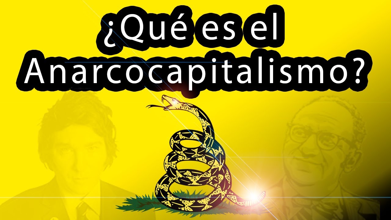 ¿Qué es el anarcocapitalismo? Javier Milei Libertario El ...