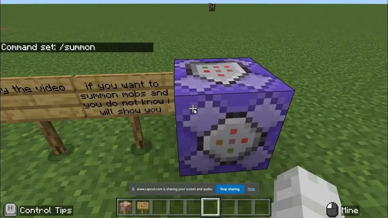 How To Summon Mobs Youtube