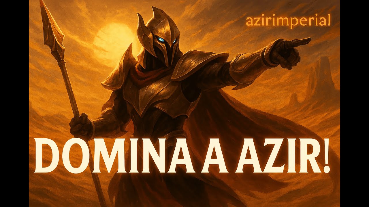 Cómo dominar a AZIR - HABILIDADES y COMBOS 🔥 GUÍA AZIR LoL 2025 - YouTube