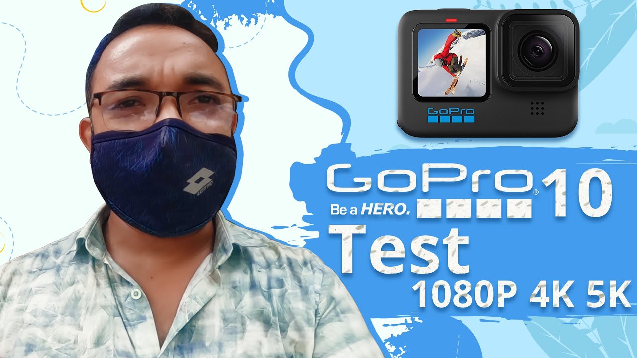 GoPro HERO 10 Video Test 1080P 4K 5.3K - 1st Day with GoPro 10 Action ...