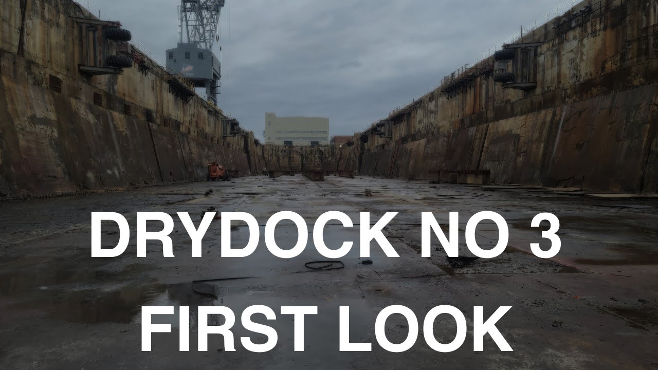 Drydock No 3: First Look and What To Expect On Drydock Tours - YouTube