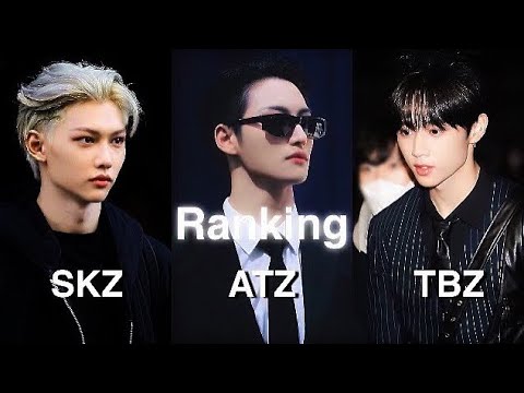 Ranking SKZ/ATZ/TBZ in different categories - YouTube