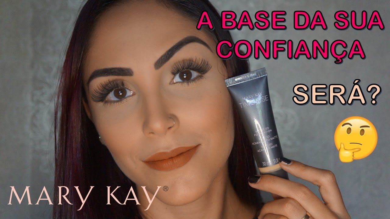 Resenha: NOVA BASE da MARY KAY (TIME WISE 3D) | por Camila Rodrigues ...