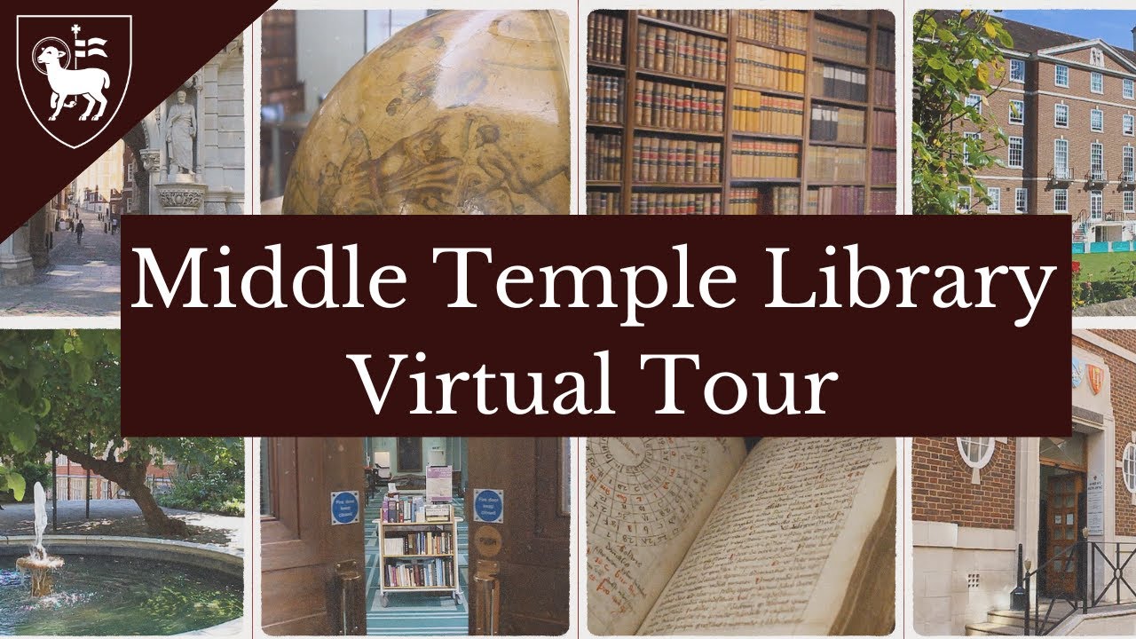 Middle Temple Library: Virtual Tour - YouTube