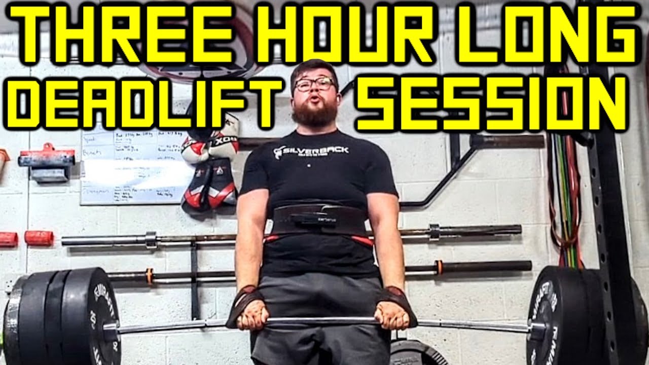 3 HOUR DEADLIFT SESSION | Road to 300kg Deadlift - YouTube