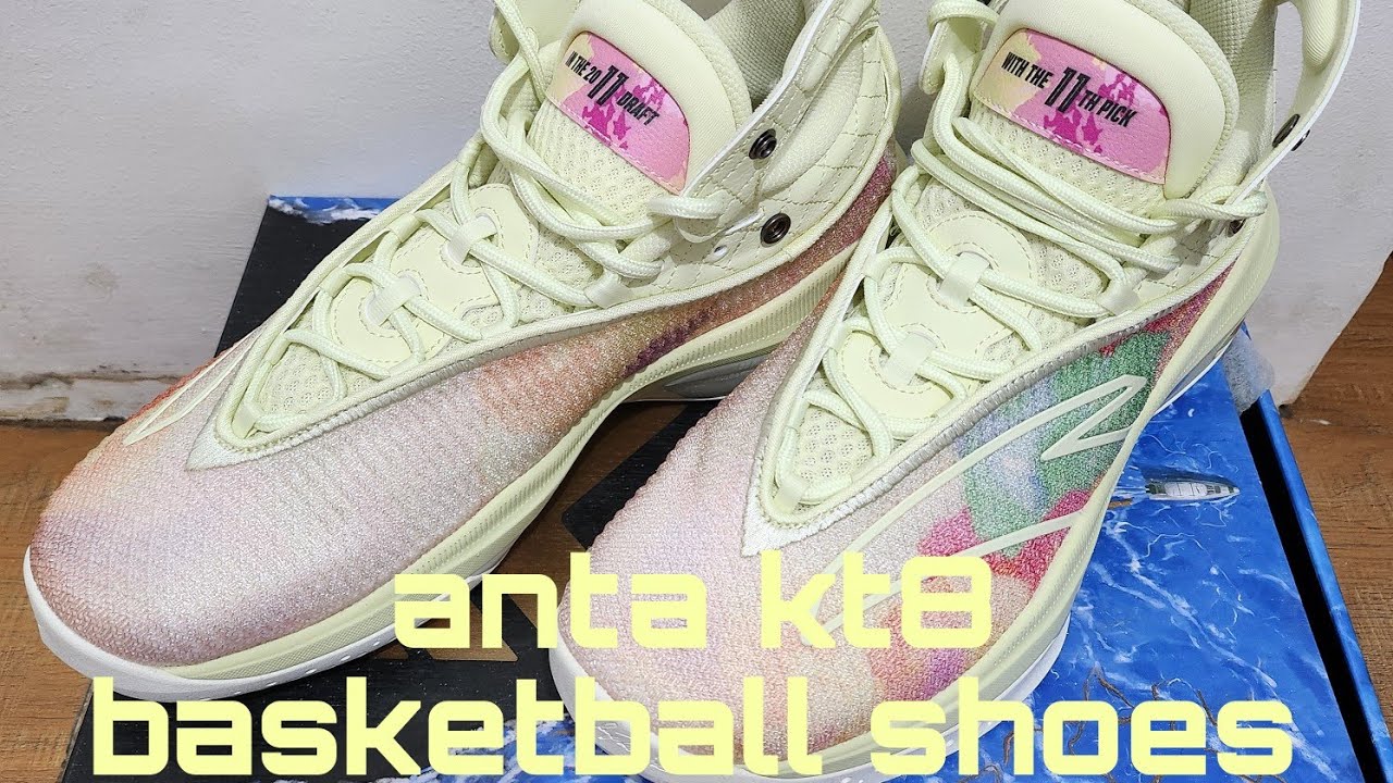 anta kt8 basketball shoes - YouTube