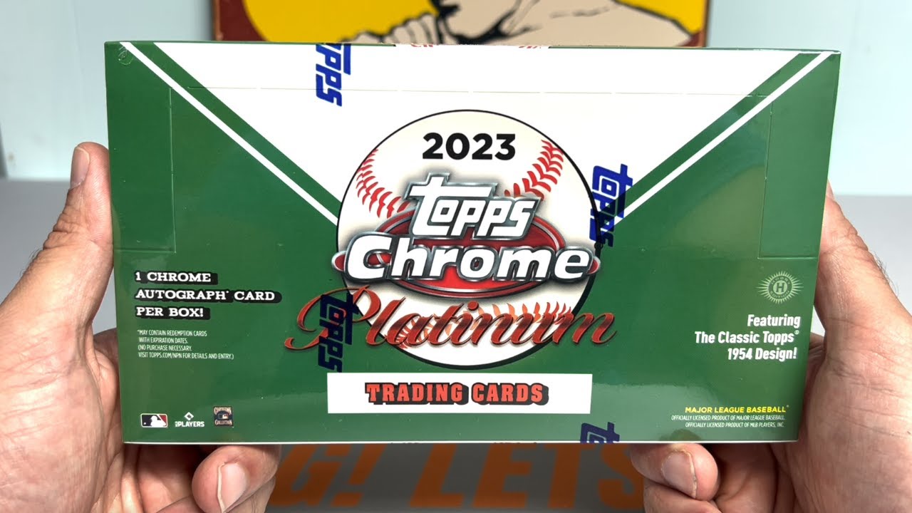 2023 Topps Chrome Platinum Hobby Box - Red /5 AGAIN?!?! - YouTube