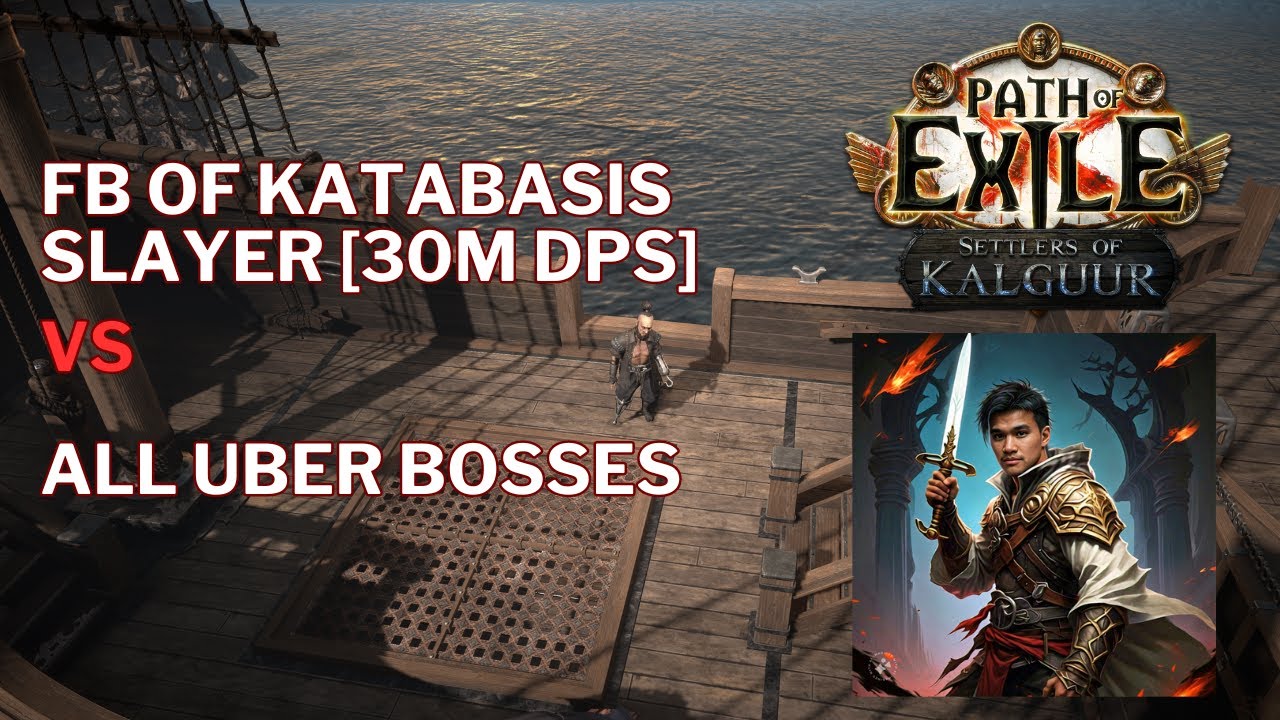 POE 3.25- Frost Blade of Katabasis Slayer vs All Uber Bosses [30M DPS] - YouTube
