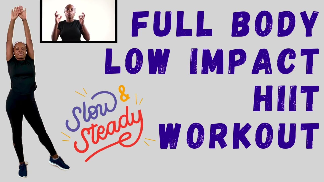 FULL BODY LOW IMPACT HIIT WORKOUT - YouTube