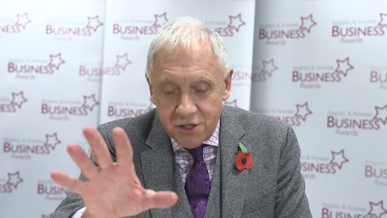 Look North's Harry Gration at Keighley & Airedale Business Awards 2017 ...