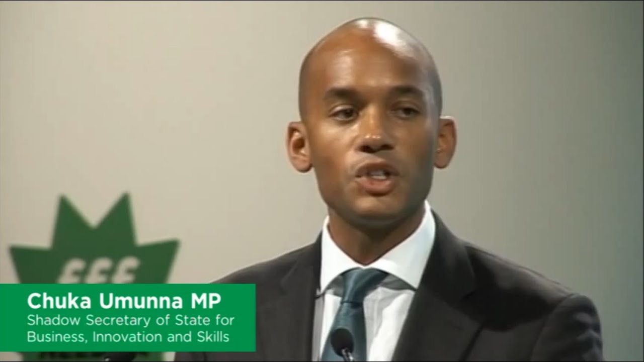 Chuka Umunna MP addresses TUC Congress 2014, Liverpool - YouTube