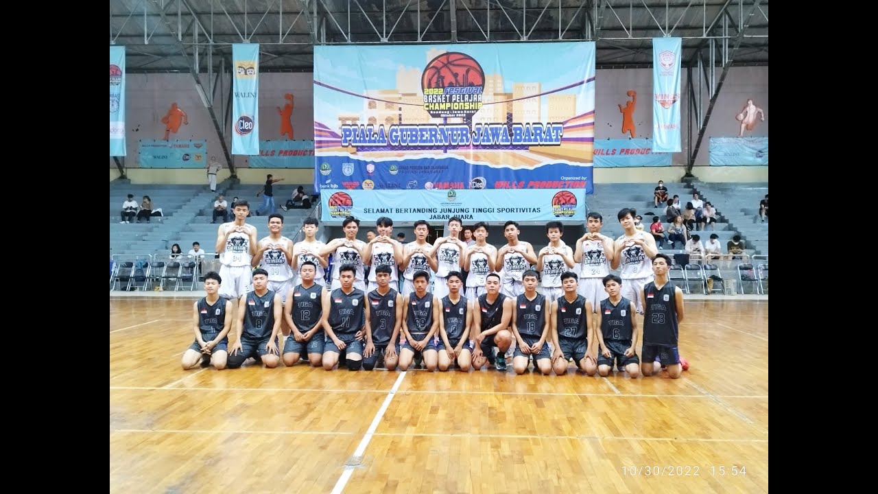 SMA Trinitas B vs SMAN 3 Bandung |Festival Basket Pelajar Bandung 2022 ...